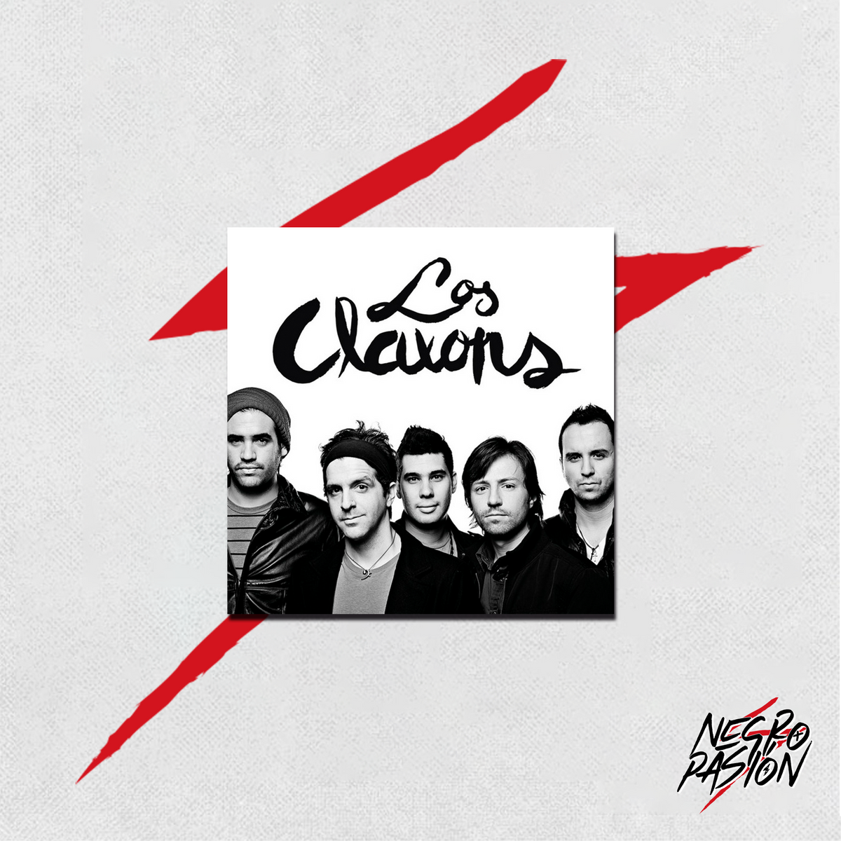 Disco Oficial - Los Claxons – negropasion