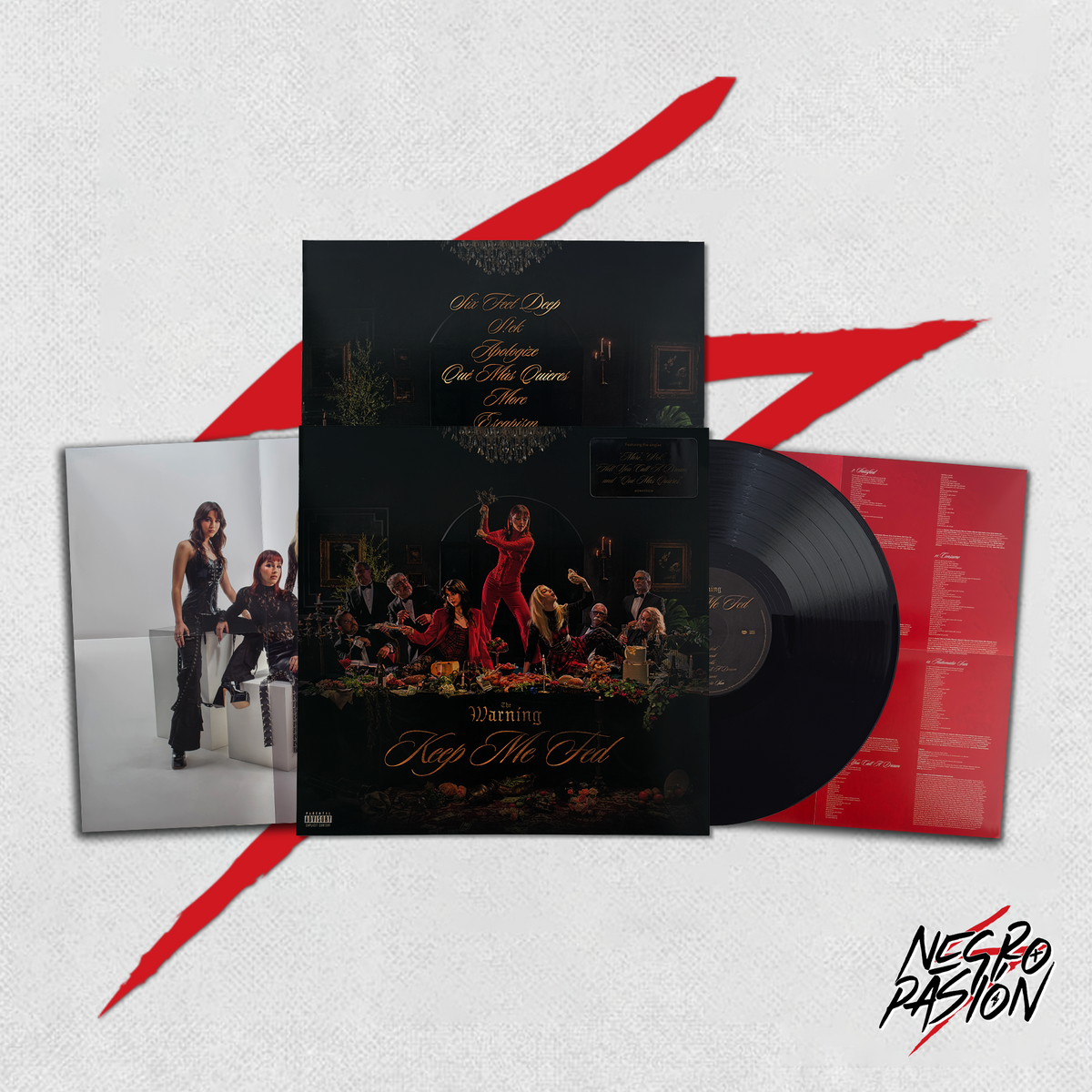 Vinilo - Keep me fed - The Warning – negropasion