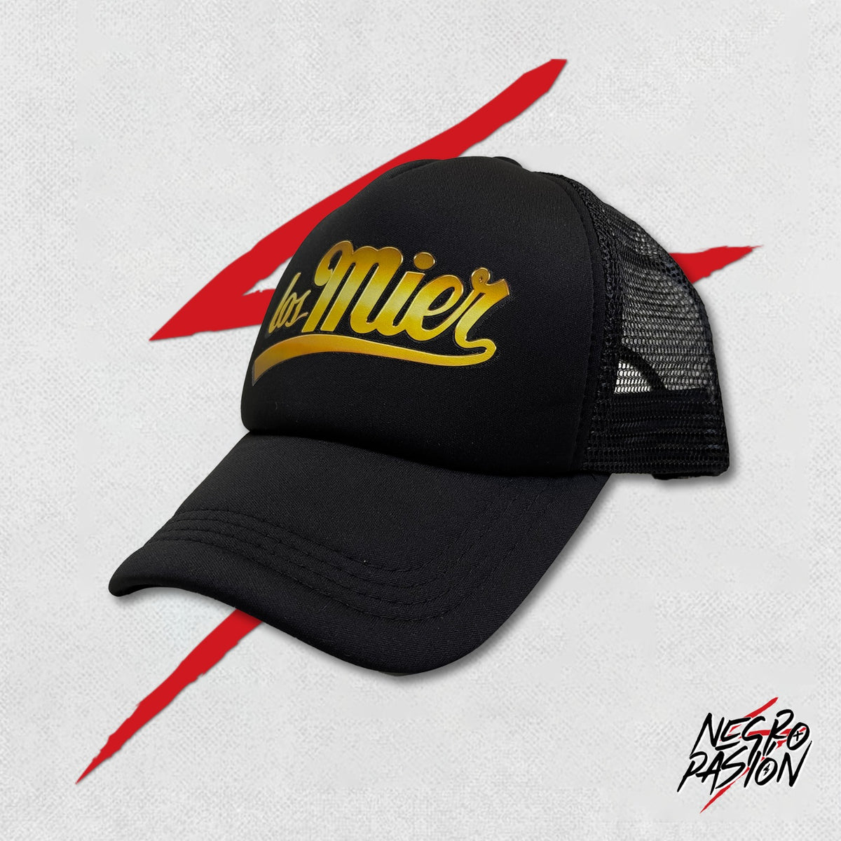 Gorra Oficial - Los Mier - Trucker – negropasion